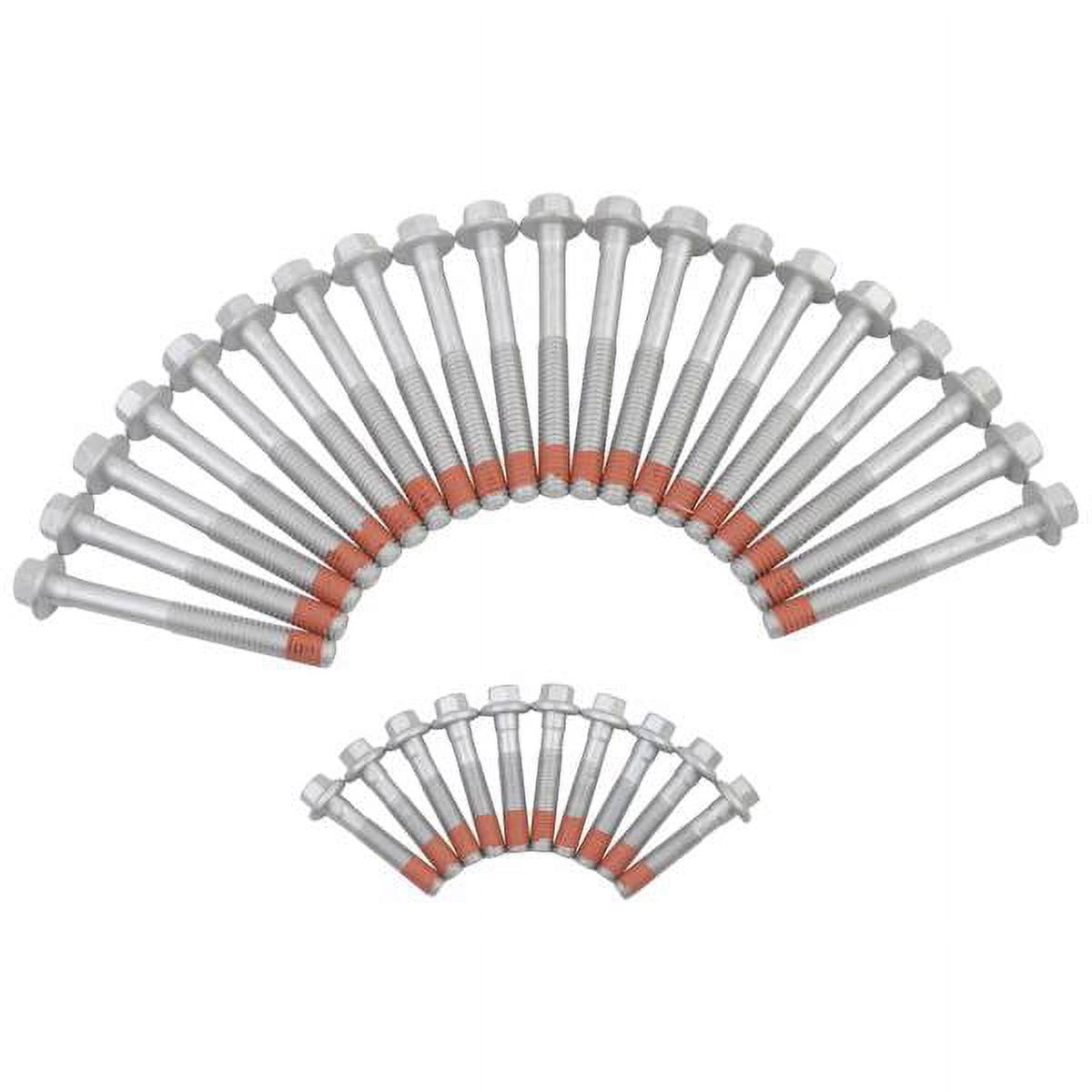 Bornmio Cylinder Head Bolts Set 17800568 ES72220 for Buick Rainier ...