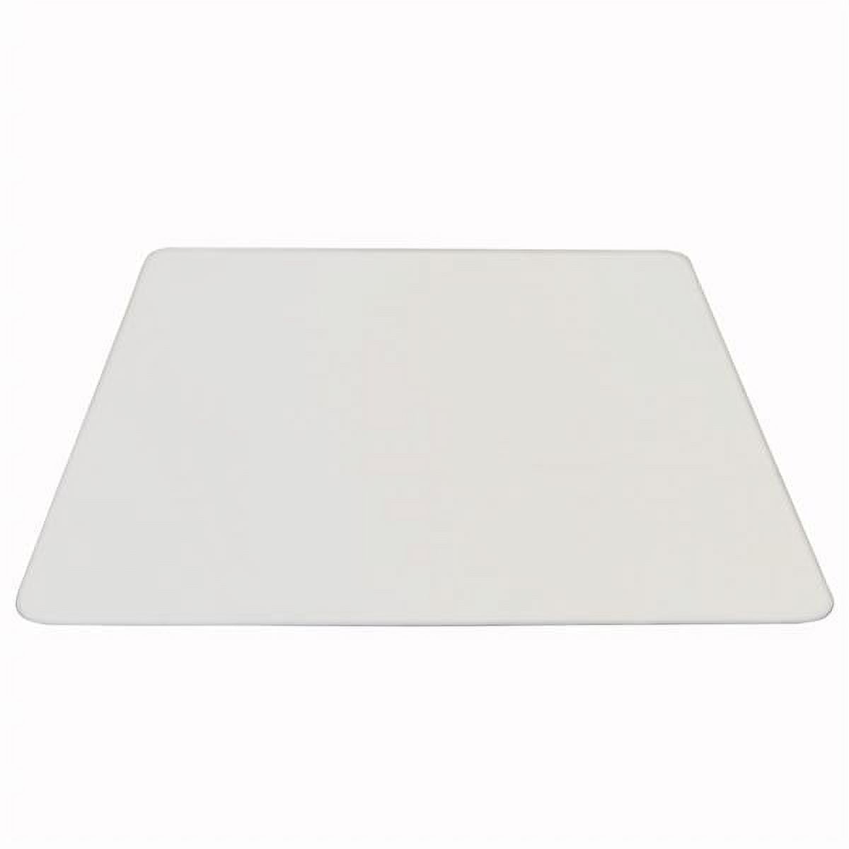 Bornmio PVC Rectangle Matte Floor Protection Mat Chair Mat Transparent ...