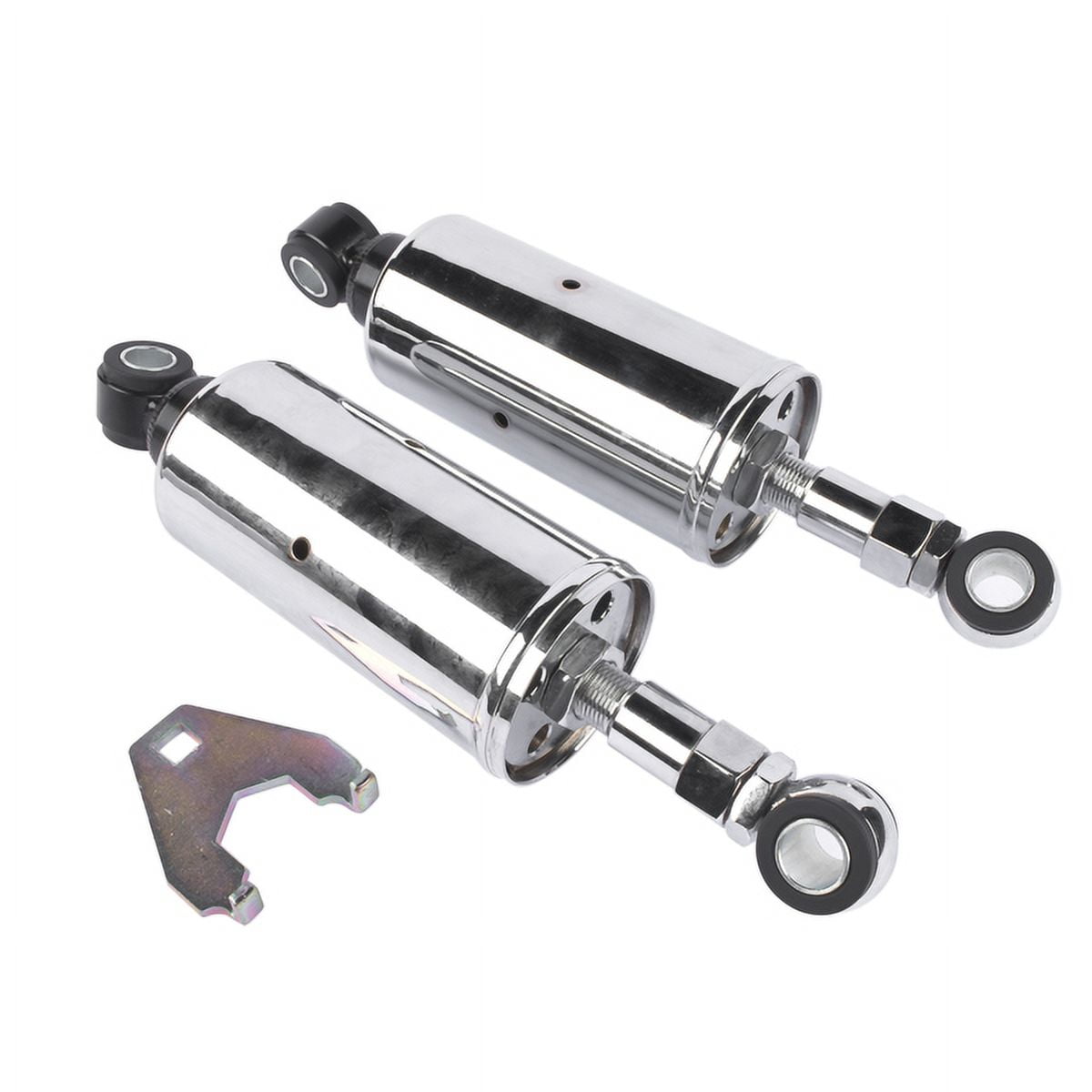 Bornmio Rear Suspension Shocks Set Adjustable for Harley Softail Models ...