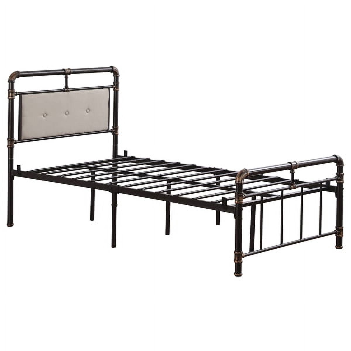 Bornmio Single-Layer Bed Head and Soft Pull Button Bed End Standpipe ...