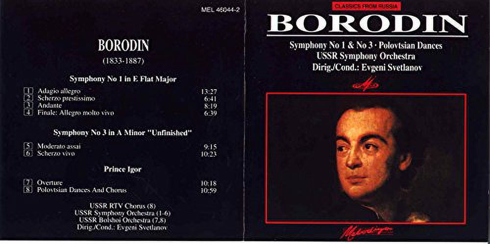 Pre-Owned - Borodin: Symphony No. 1 & 3 / Prince Igor - Walmart.com