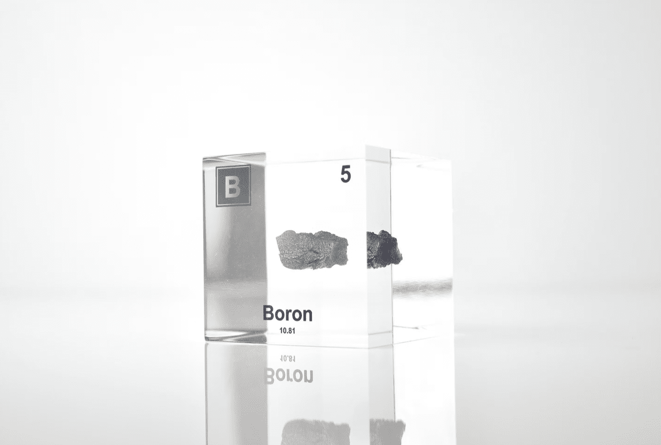 Engineered Labs Educational Boron Element Cube Display Clear Acrylic ...