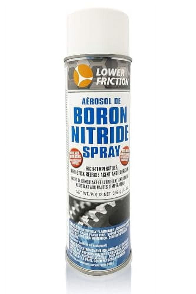Boron Nitride Aerosol Spray Lubricant - Anti-Stick Release Agent and ...