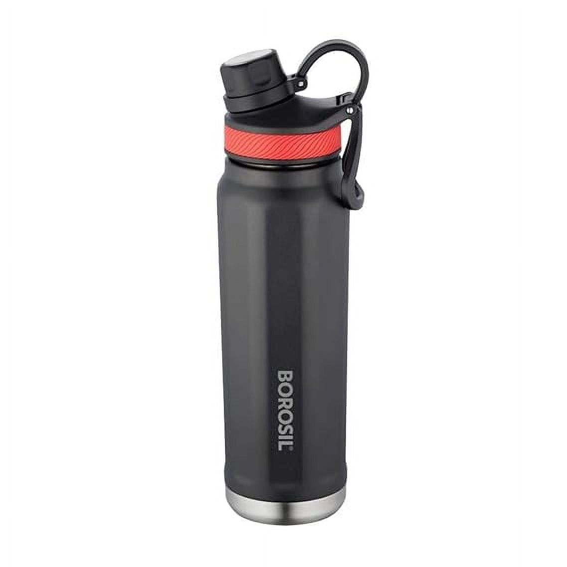Borosil Hydra Sportsip 710 ml Stainless Steel Wate Bottle | Double Wall ...