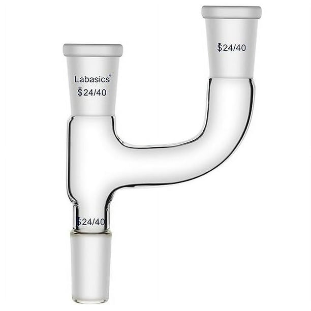 Borosilicate Glass Distillation Adapter, 3 Way Claisen Distilling ...