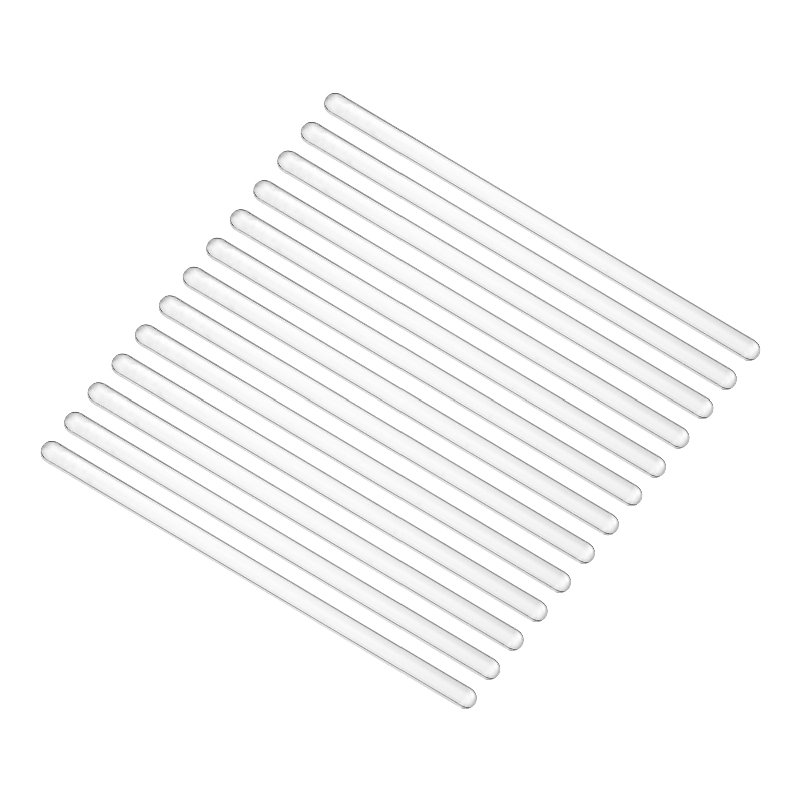 Borosilicate Glass Stick, 5.91inch 8mm Diameter Glass Stirring Rod ...