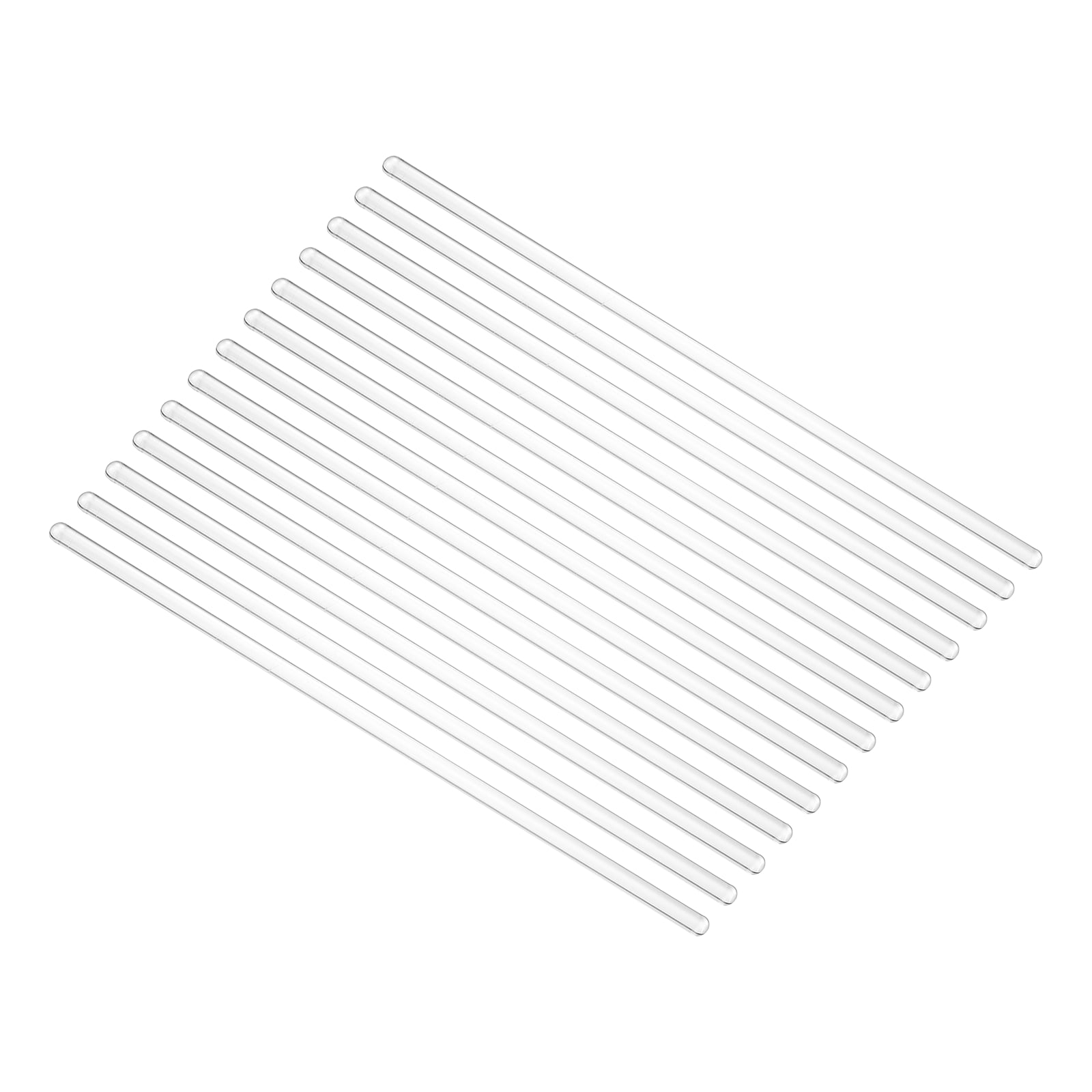 Borosilicate Glass Stick, 9.84inch 8mm Diameter Glass Stirring Rod ...