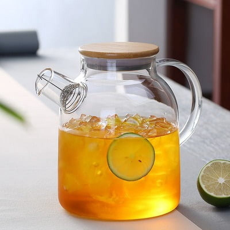Borosilicate Glass Teapot Wholesale Heat-Resistant Glass Flowering Tea ...