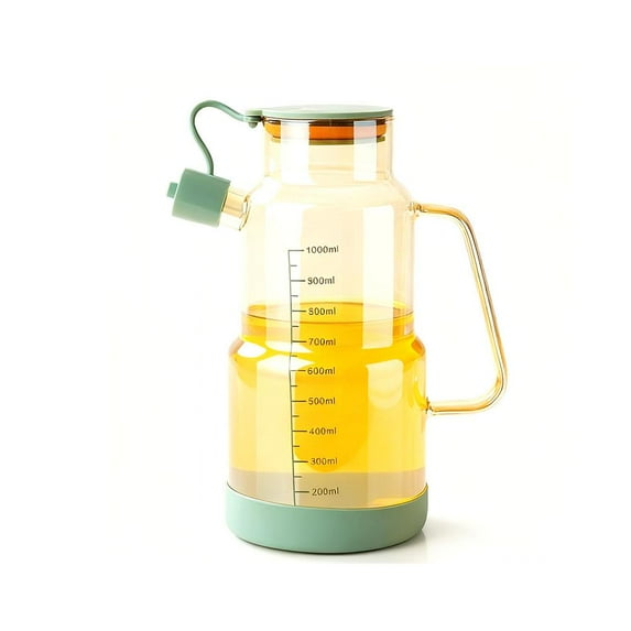Borosilicate glass oil bottle Cooking Oil Bottle 1000ml Glass Oil ...