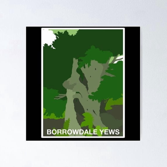 Borrowdale Yews Poster , Poster Print Only - Walmart.com