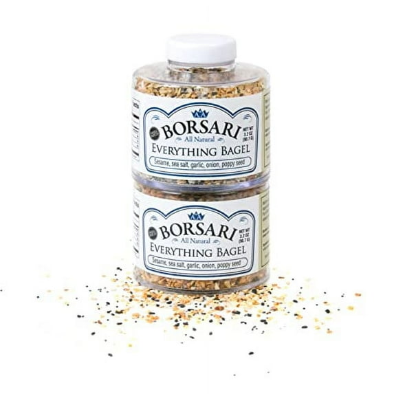 Borsari Seasoned Salt 2-Shaker DEF29 Gift Set - Everything Bagel ...