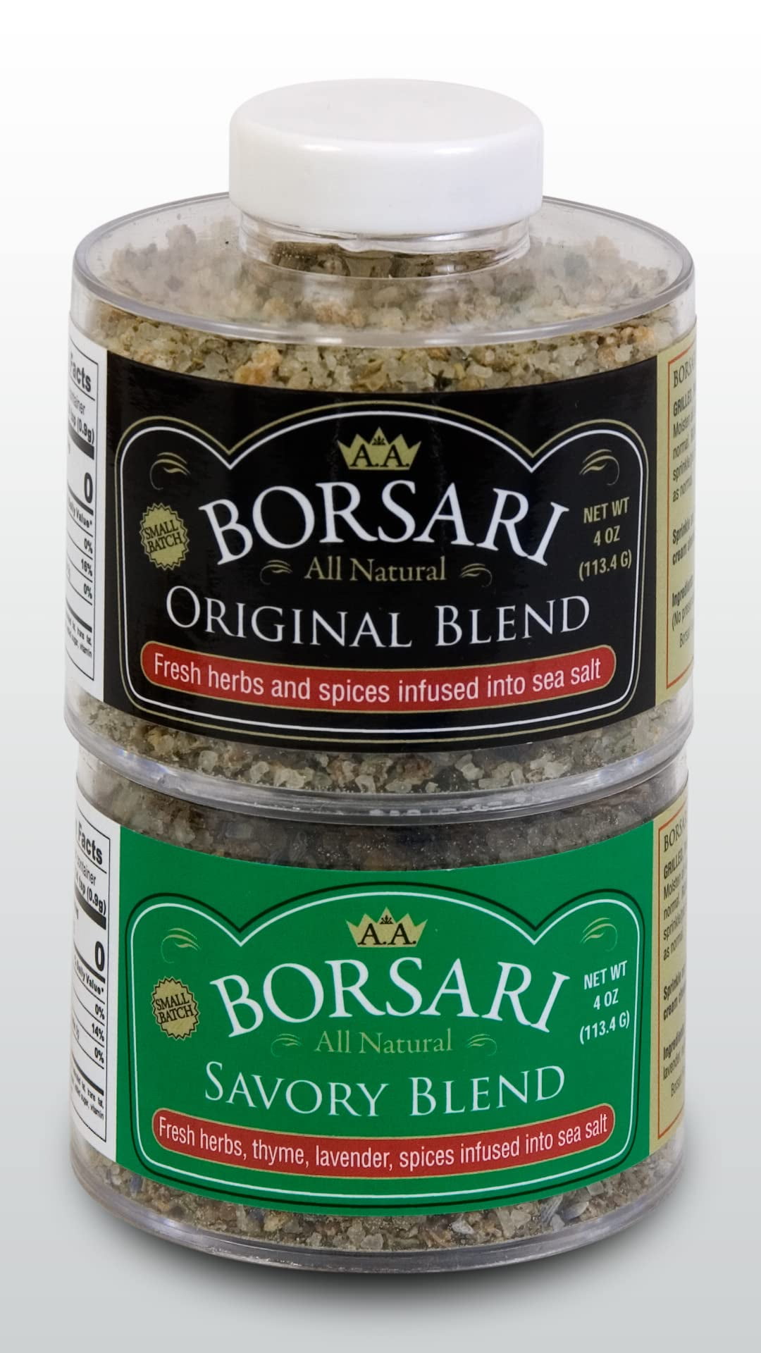 Borsari Seasoned Salt Combo XEF1 - Multi-Use All Purpose Savory and ...