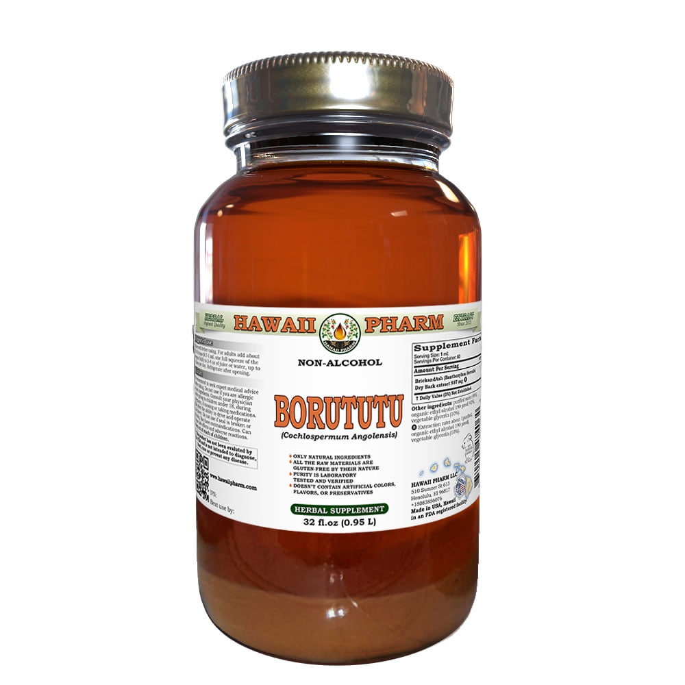 Borututu (Cochlospermum Angolensis) Dry Bark Liquid Extract Tincture ...