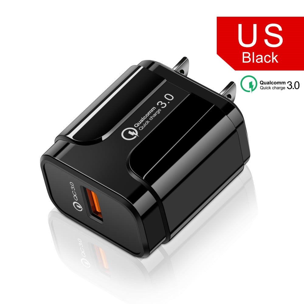 Borz USB Wall Charger Quick Charge 3.0, Borz 18W 3Amp USB Wall Charger ...