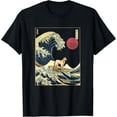 Borzoi Kanagawa Wave Surf Dog T-Shirt - Walmart.com