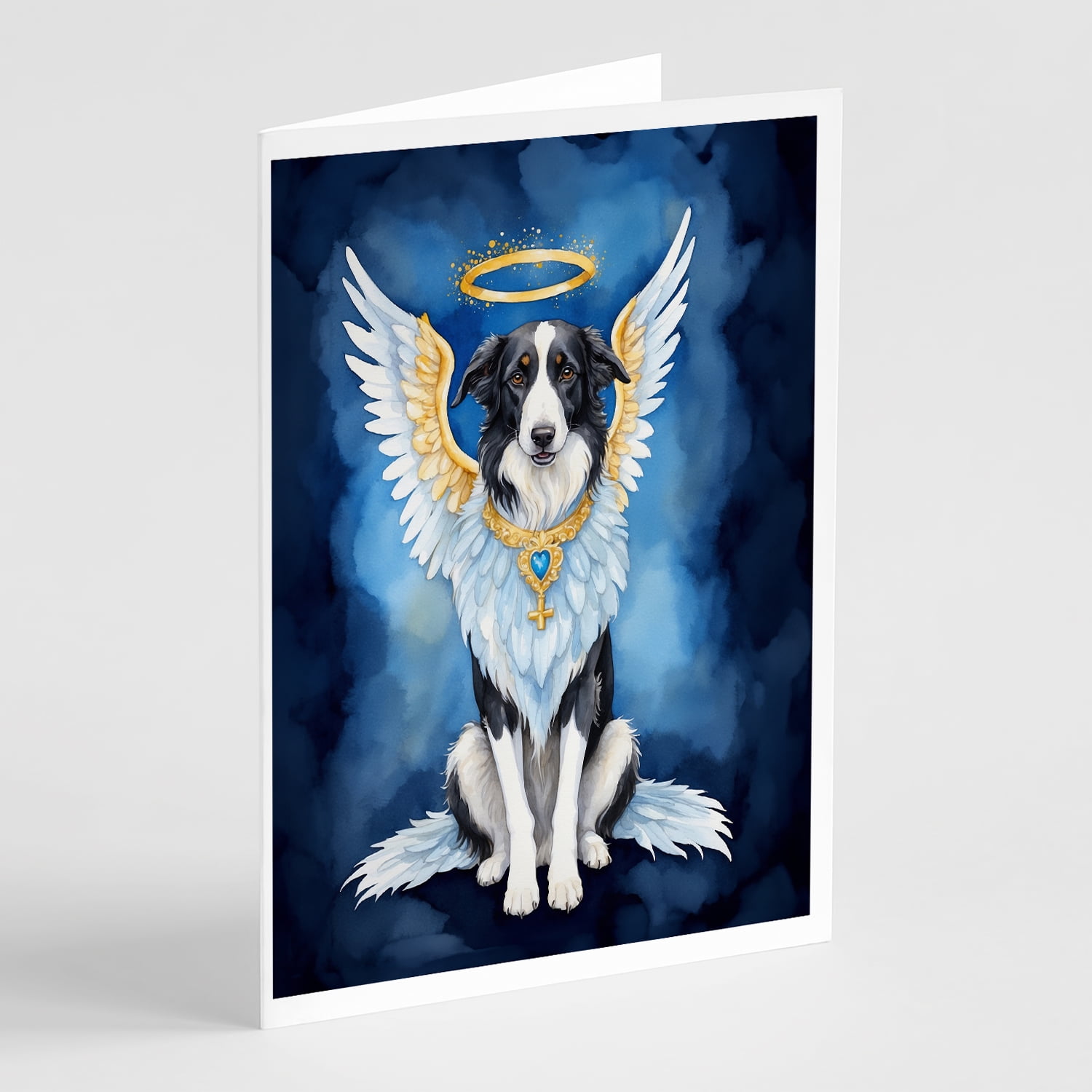 Borzoi My Angel Greeting Cards Pack of 8 7 in x 5 in - Walmart.com