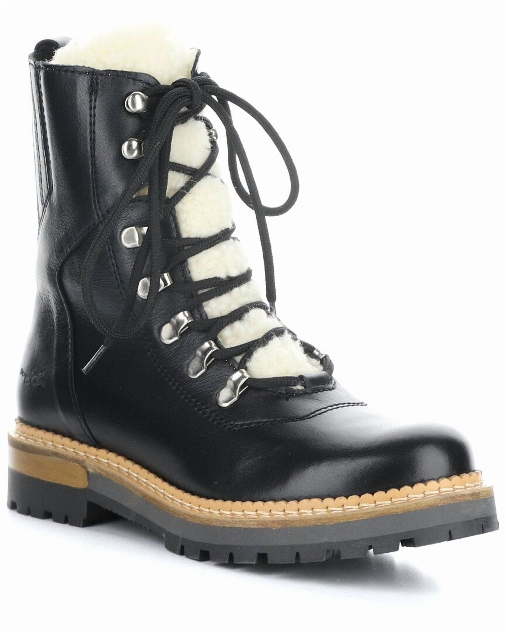 Bos & Co Ada Waterproof Leather Boot, 37, Black - Walmart.com