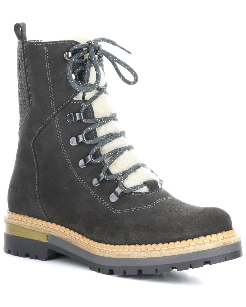 Bos & Co Ada Waterproof Suede Boot, 42, Grey - Walmart.com