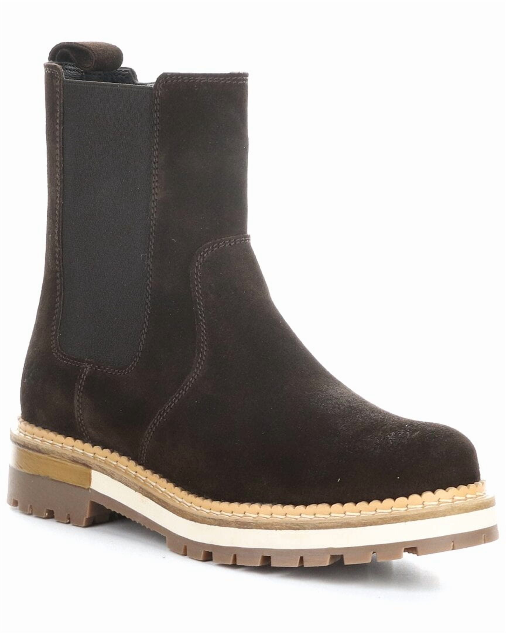 Bos & Co Arbor Waterproof Suede Boot, 40, Brown - Walmart.com