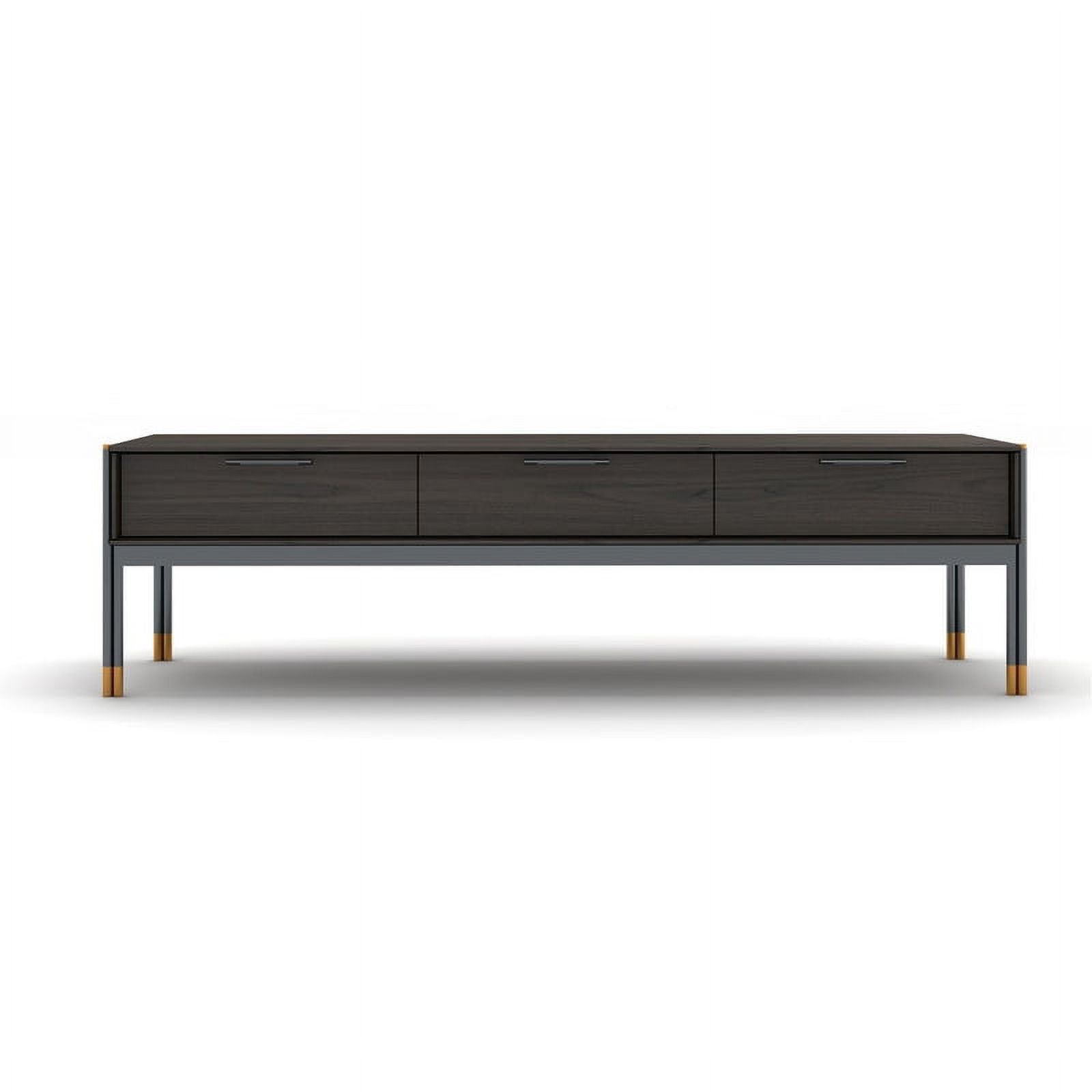 Bosa Modern TV Base, Brown & Peanut - Walmart.com
