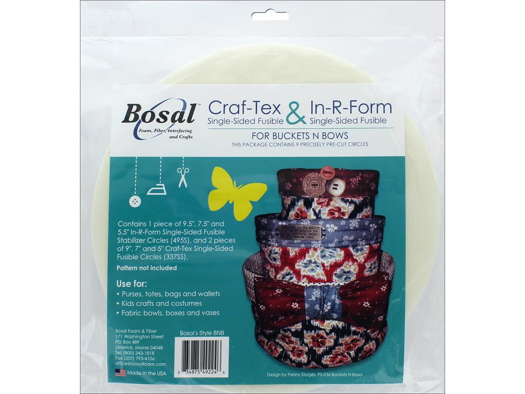 Bosal Craft-Tex/In-R-Form Buckets And Bows Circles - Walmart.com