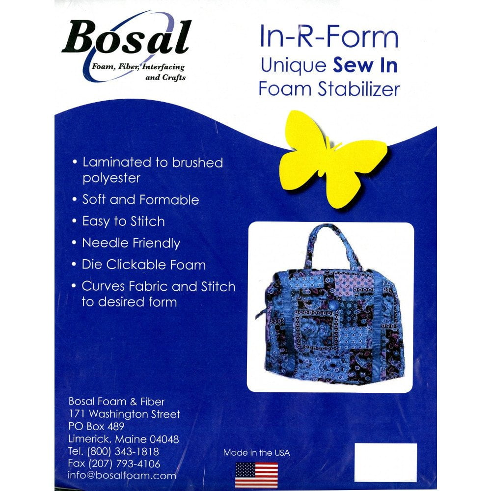 Bosal In-R-Form Sew In Foam Stabilizer - 36" x 58" - Walmart.com