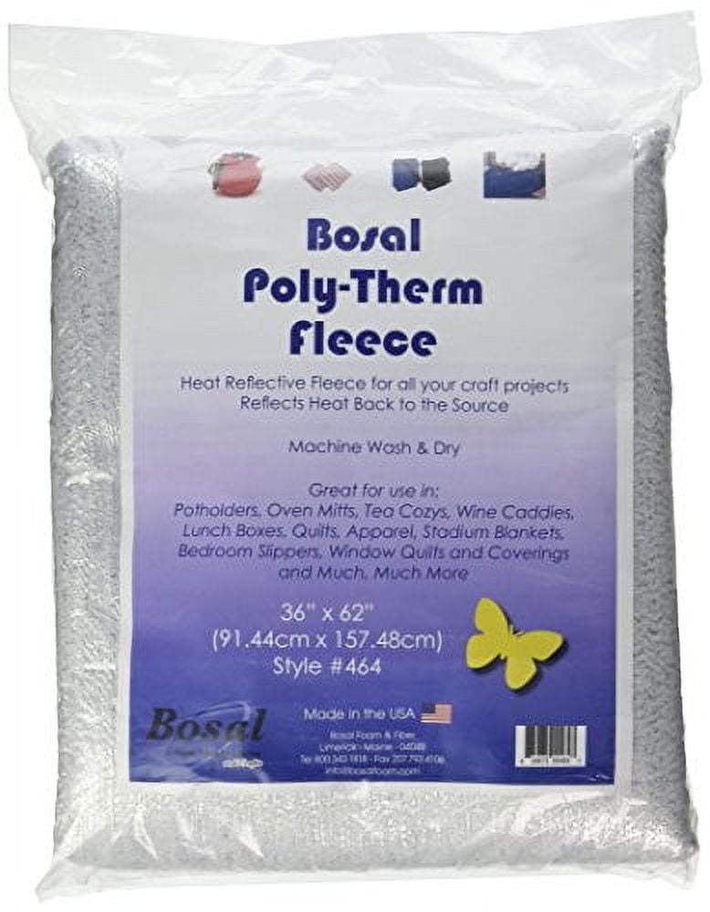 Bosal Poly-Therm Heat Reflective Fleece, 1-(Pack), Silver - Walmart.com