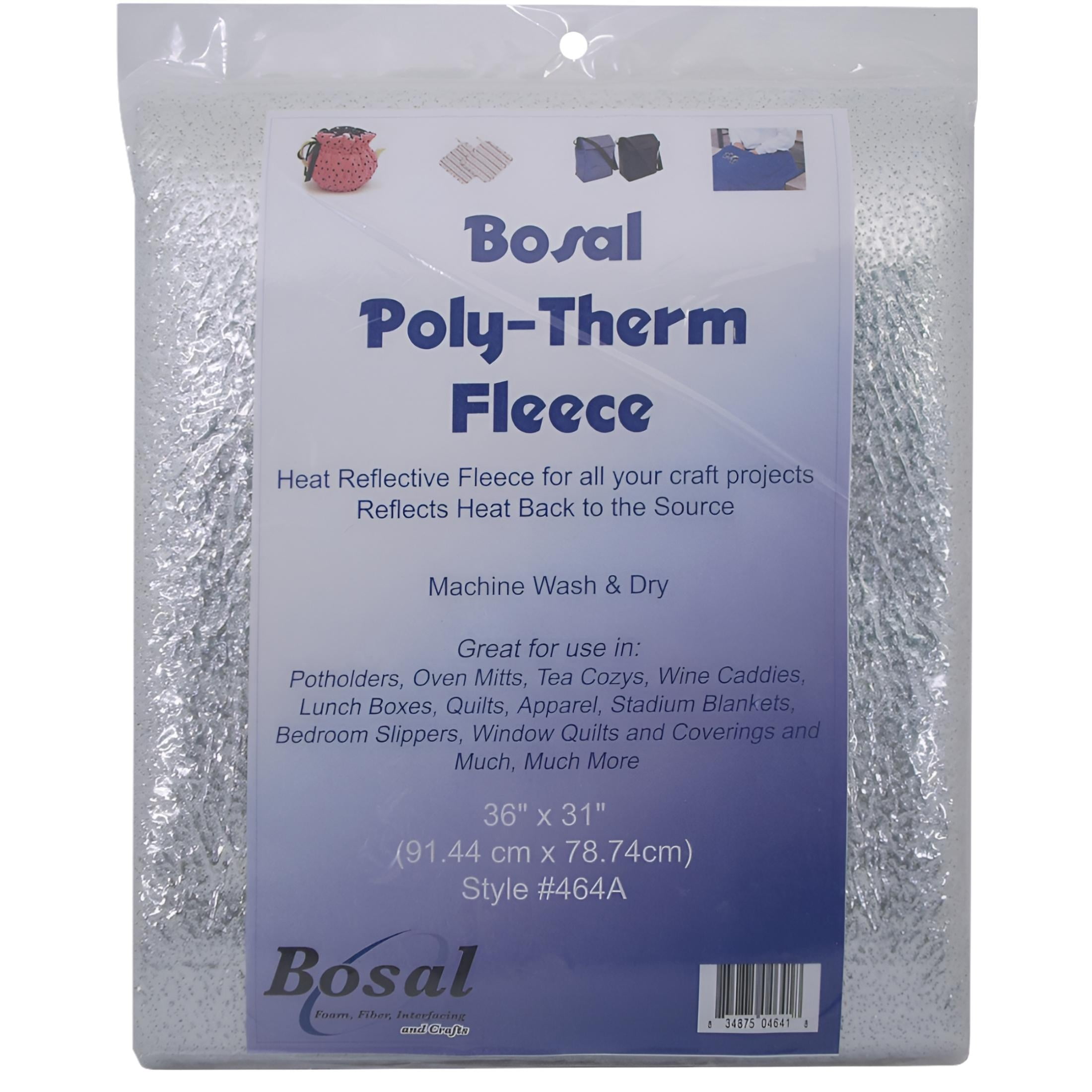Bosal Polytherm Fleece 100% Poly 31x36" White - Walmart.com