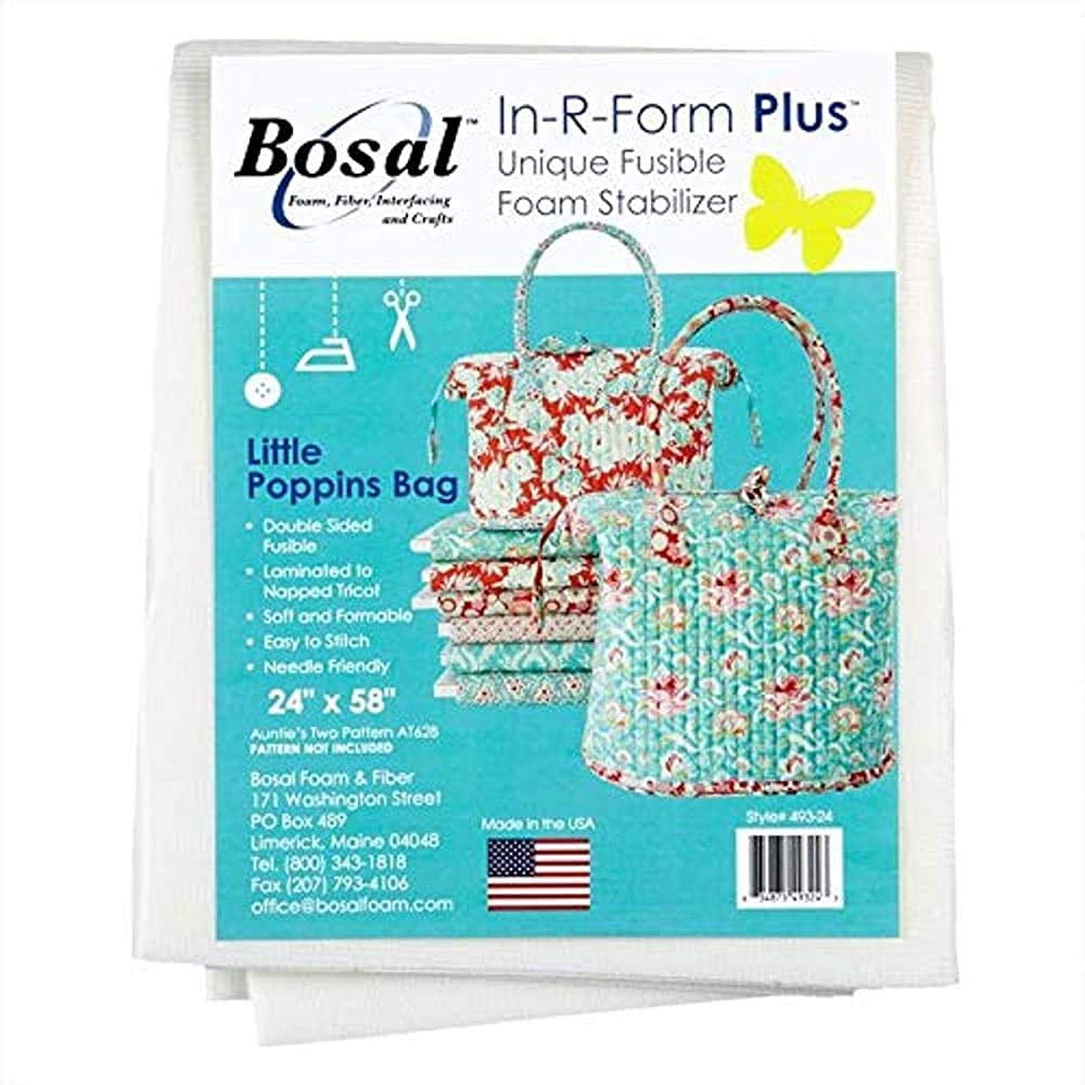 Bosal in-R-Form Plus Unique Fusible Foam Stabilizer 24 Inches by 58 ...