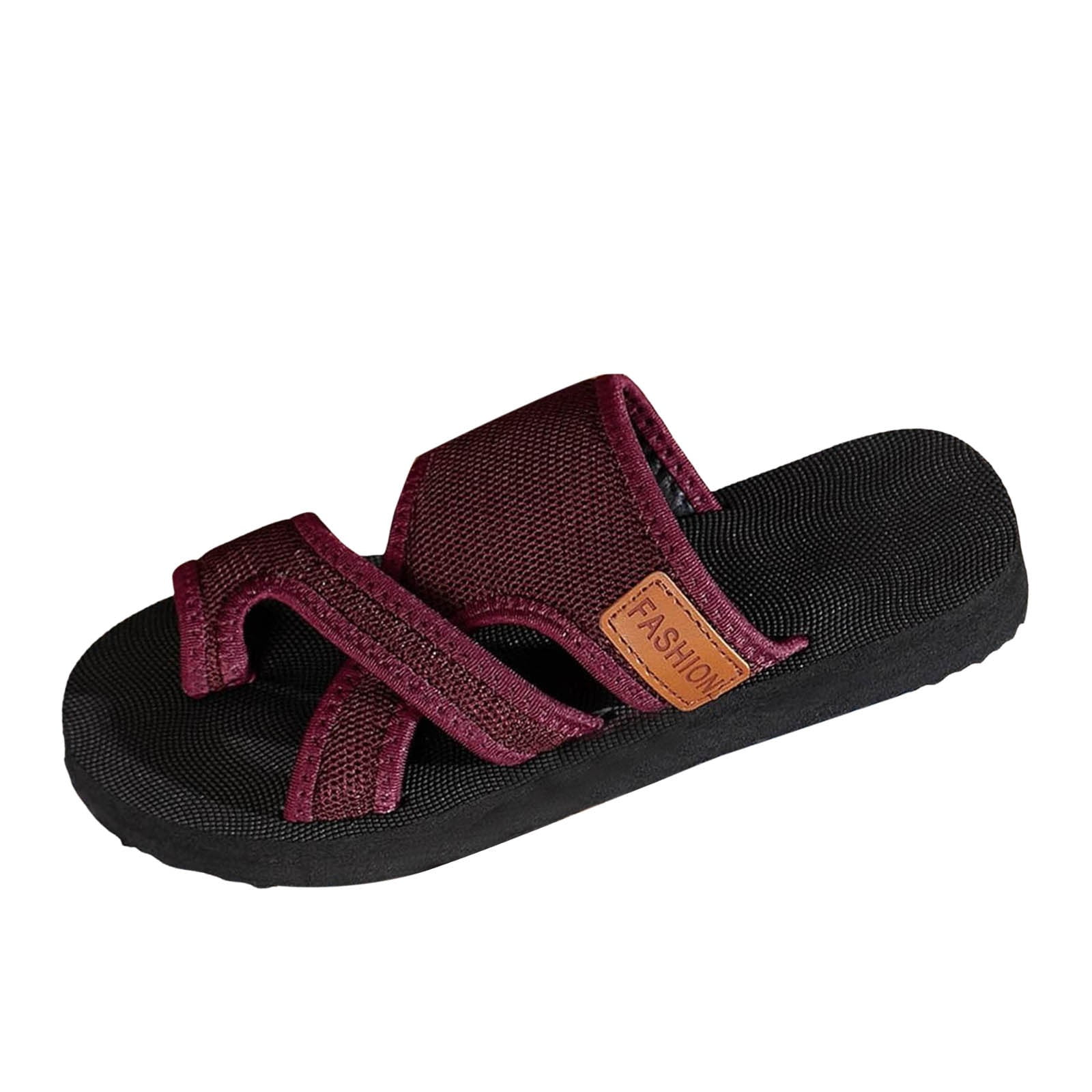 Bosanter Women's Supportive Slide Sandals – Orthopedic Comfort with ...