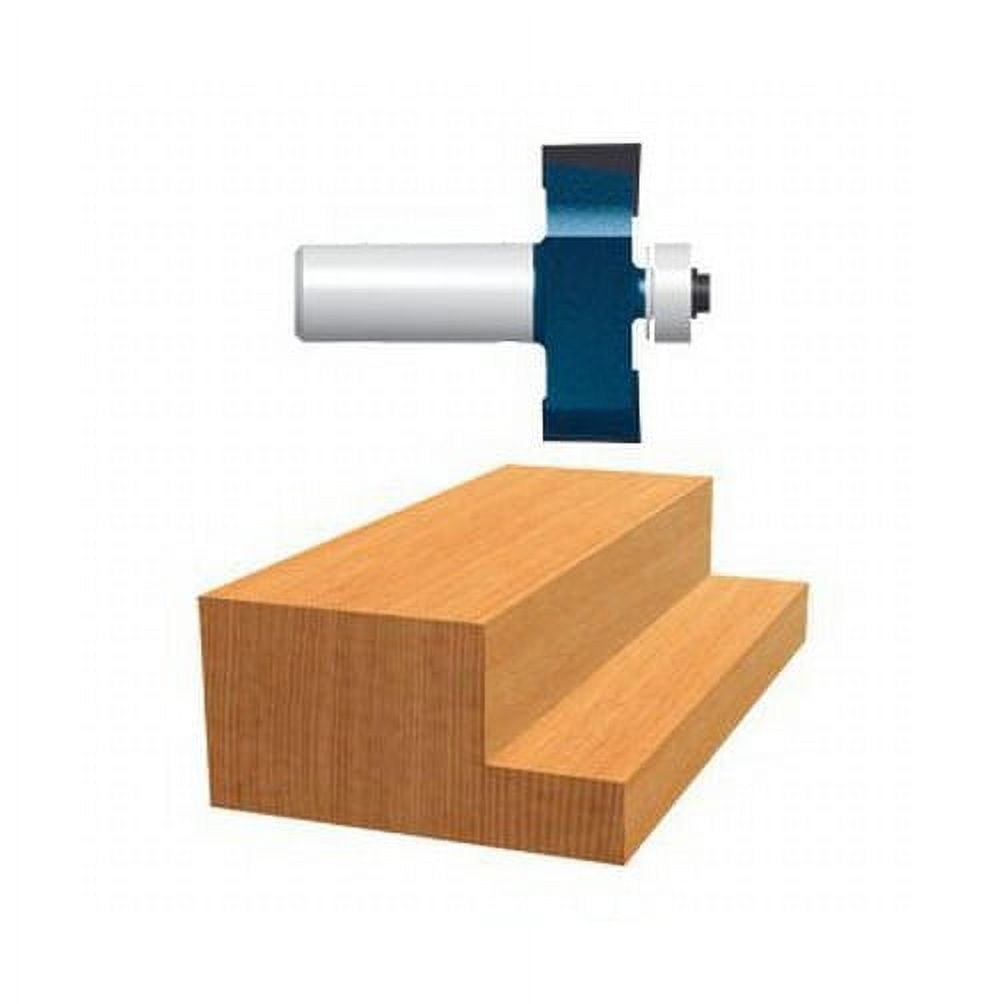 Bosch 1/2In X 1/2In Carbide Tipped Rabbeting Bit - Walmart.com