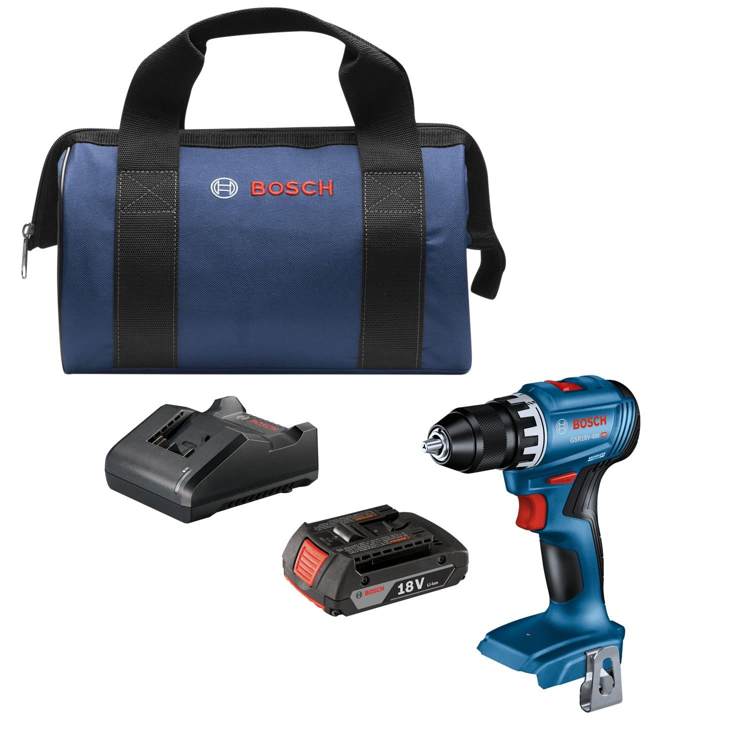 Bosch 18-volt 1/2-in Keyless Brushless Cordless Drill ( Soft Bag ...
