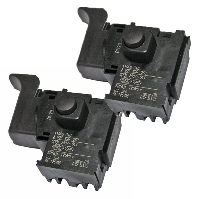 Bosch 2 Pack Of Genuine OEM Replacement Switches - 2607200260-2PK ...