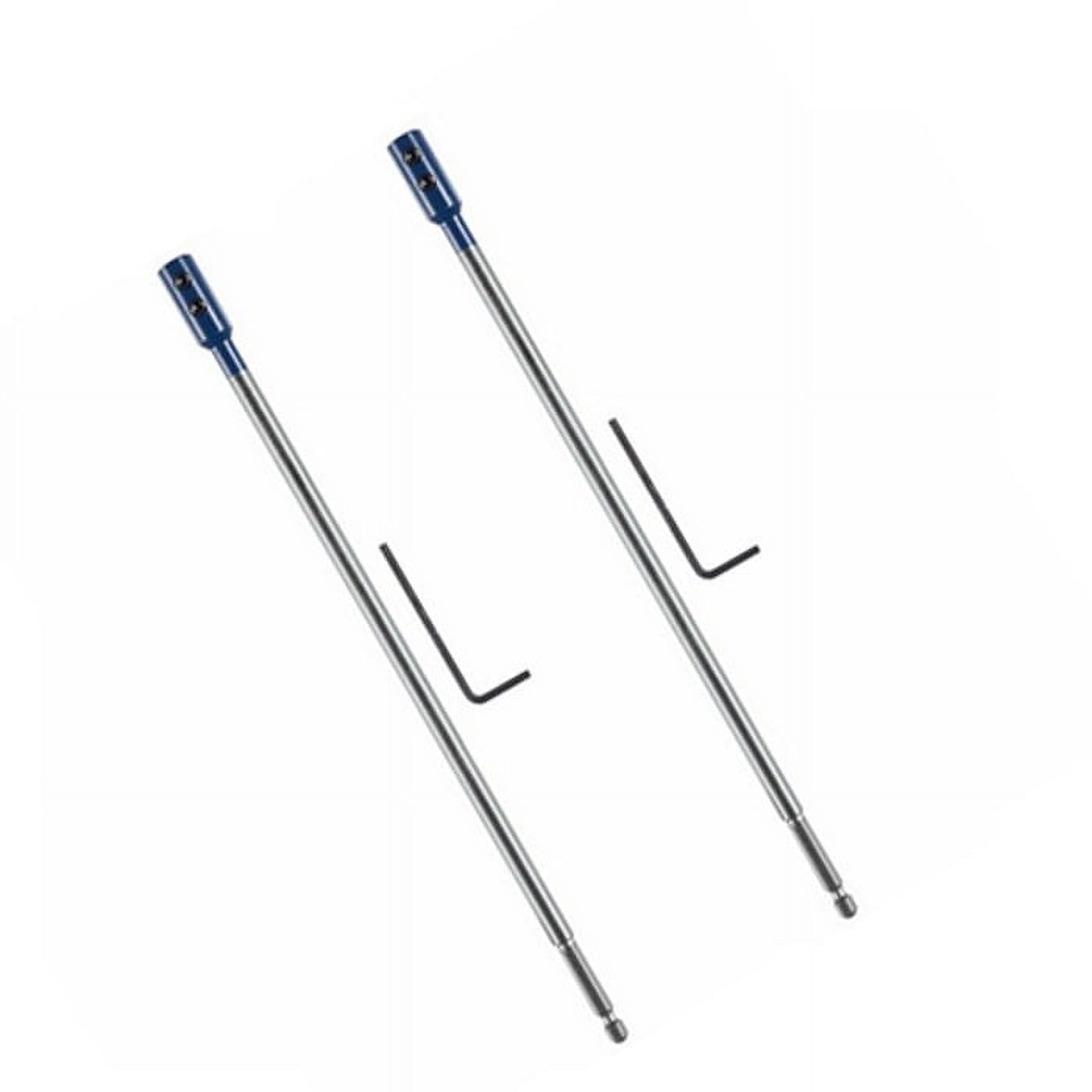 Bosch 2 Pack of 12 Inch Extension for Daredevil Spade Bits - DSBE1012 ...