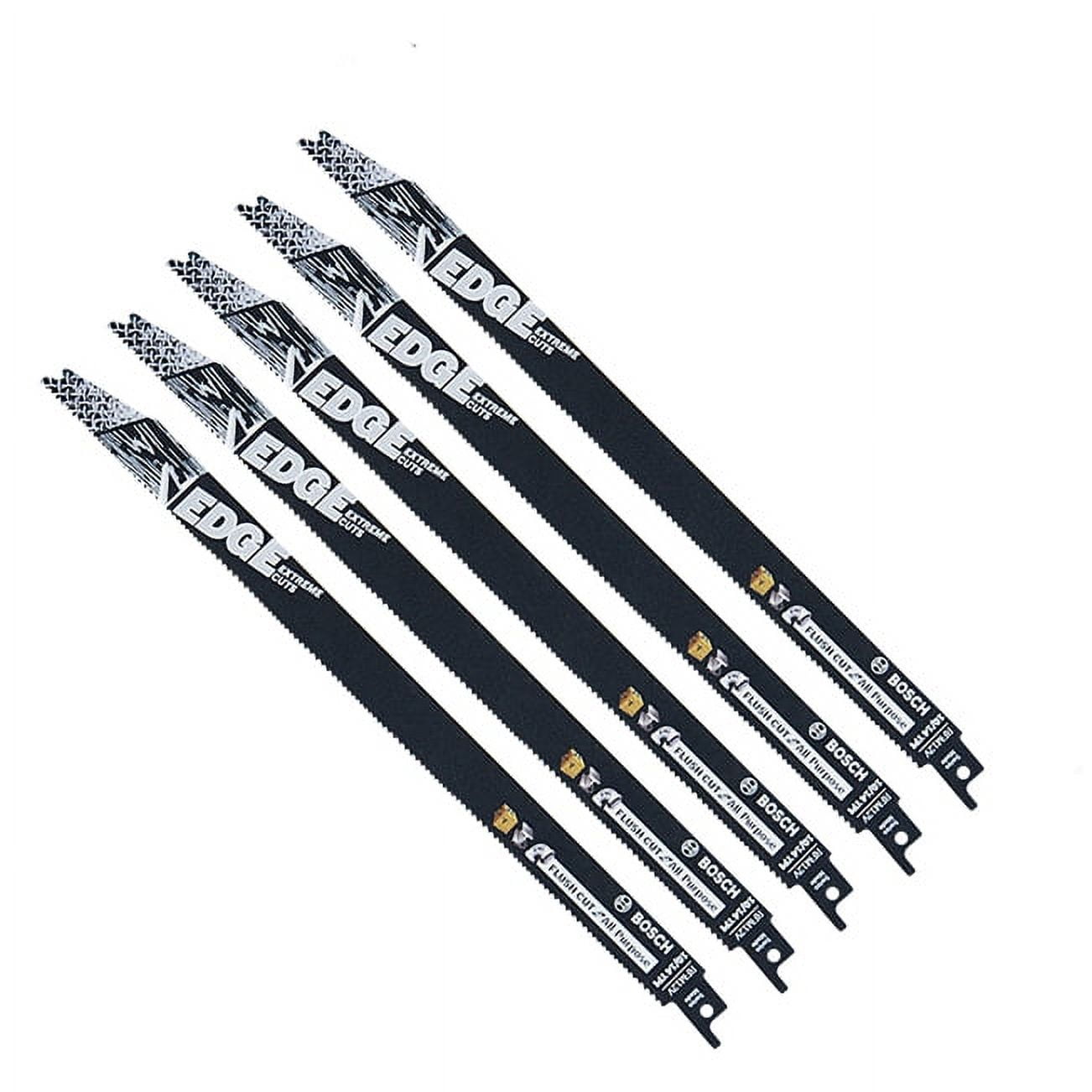 Bosch 5 Pack of Genuine 12-Inch 9/12 TPI Recip Saw Blades - RFM12V‑5PK ...