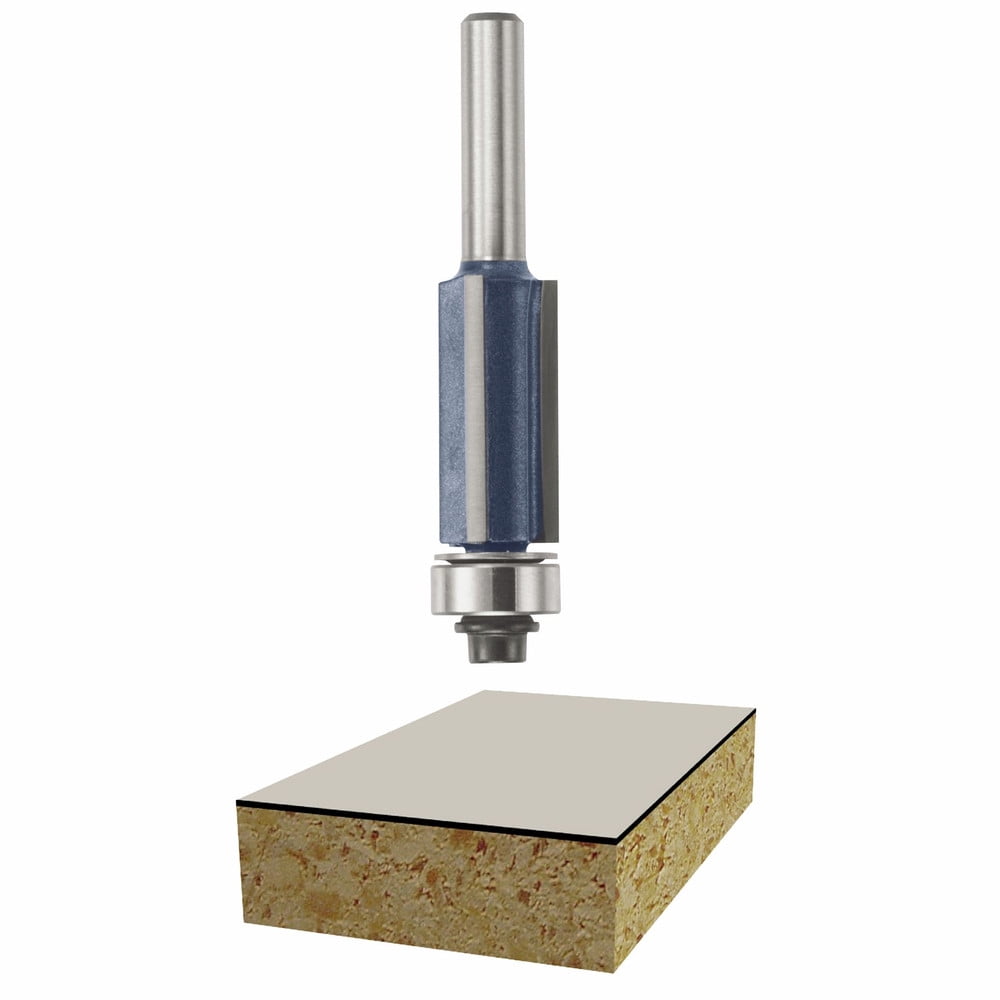 Bosch 85216M 1/2 in. x 1 in. Laminate Flush Trim Router Bit - Walmart ...