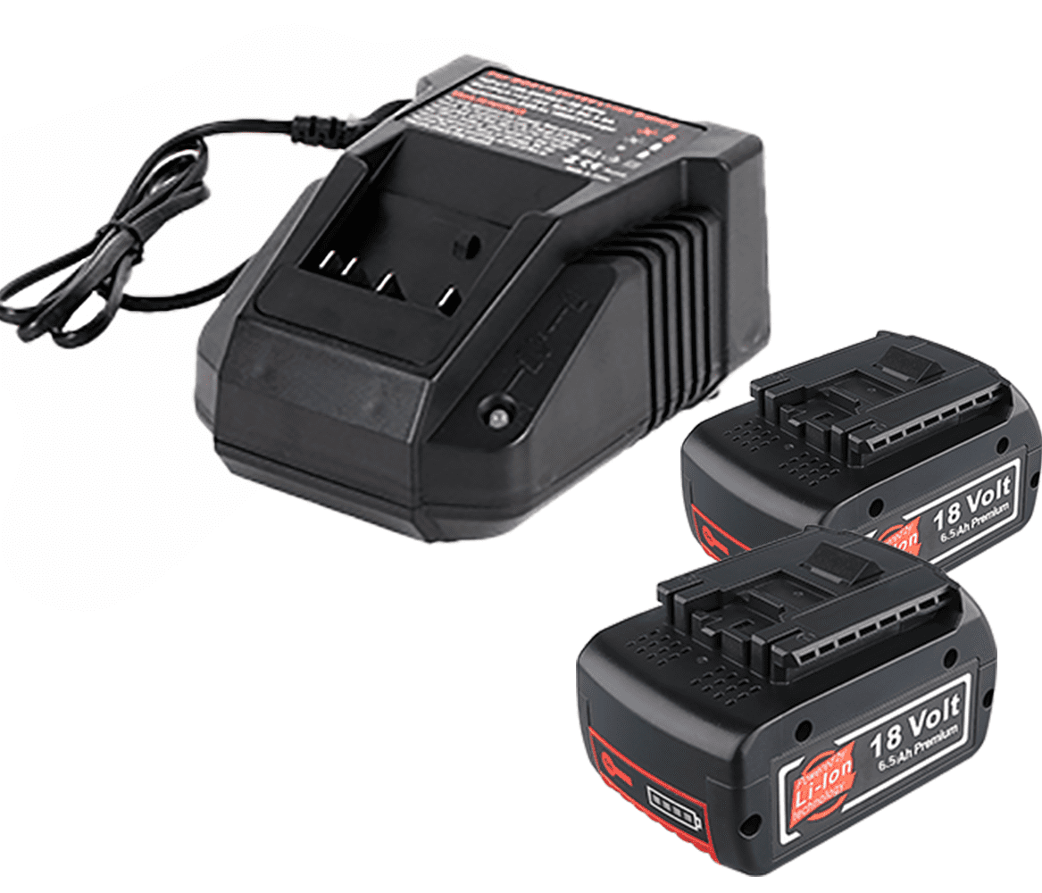 Bosch AL1820CV 14.4V-18V 3A Li-ion Charger+ 2 pack OEM Bosch BAT609 ...