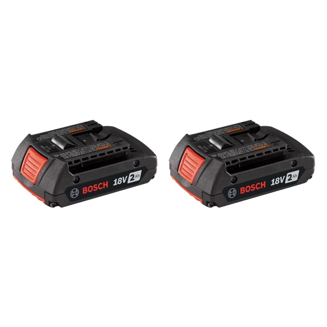 Bosch BAT612 Professional 18V Lithium-Ion SlimPack 2.0Ah Battery with ...