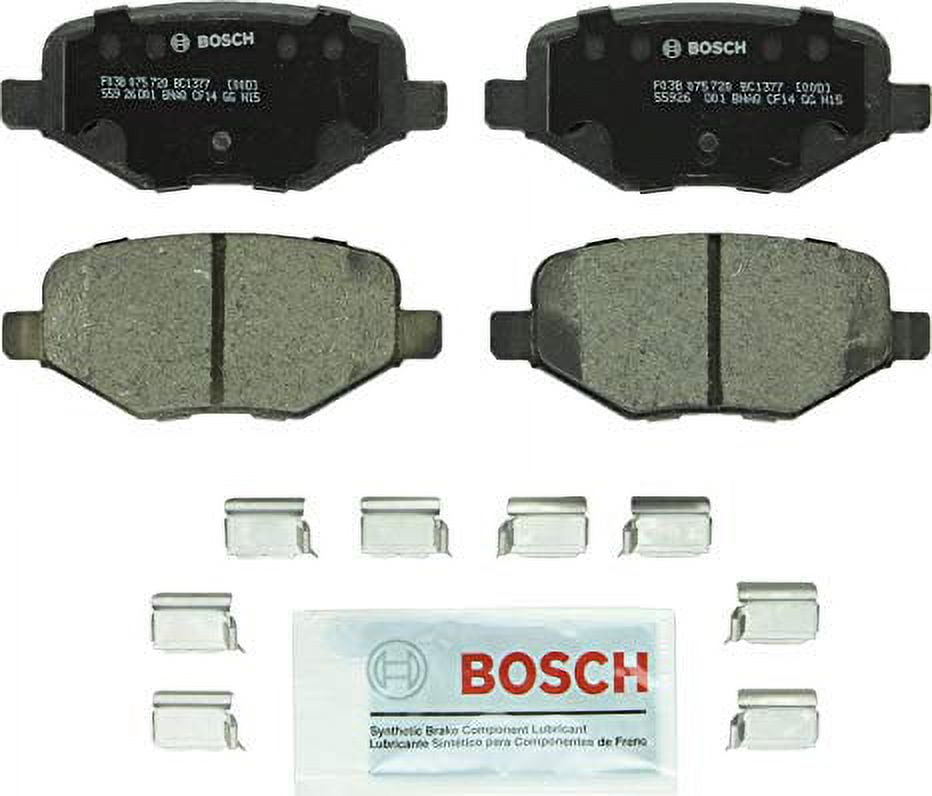 Bosch Bc1377 Ceramic Disc Brake Pad Set QuietCast Premium - Walmart.com