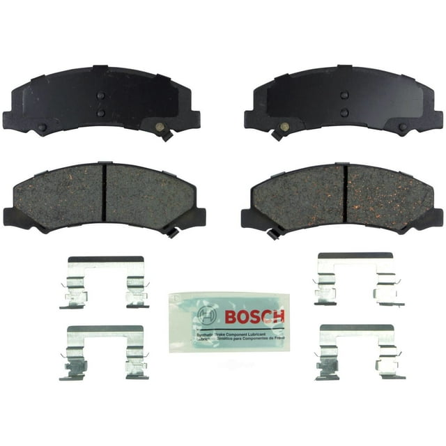 Bosch Blue Ceramic Brake Pads with Hardware - Quality Craftsmanship All ...