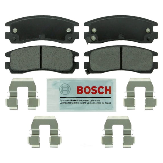 Bosch Blue Ceramic Brake Pads with Hardware - Quality Craftsmanship All ...