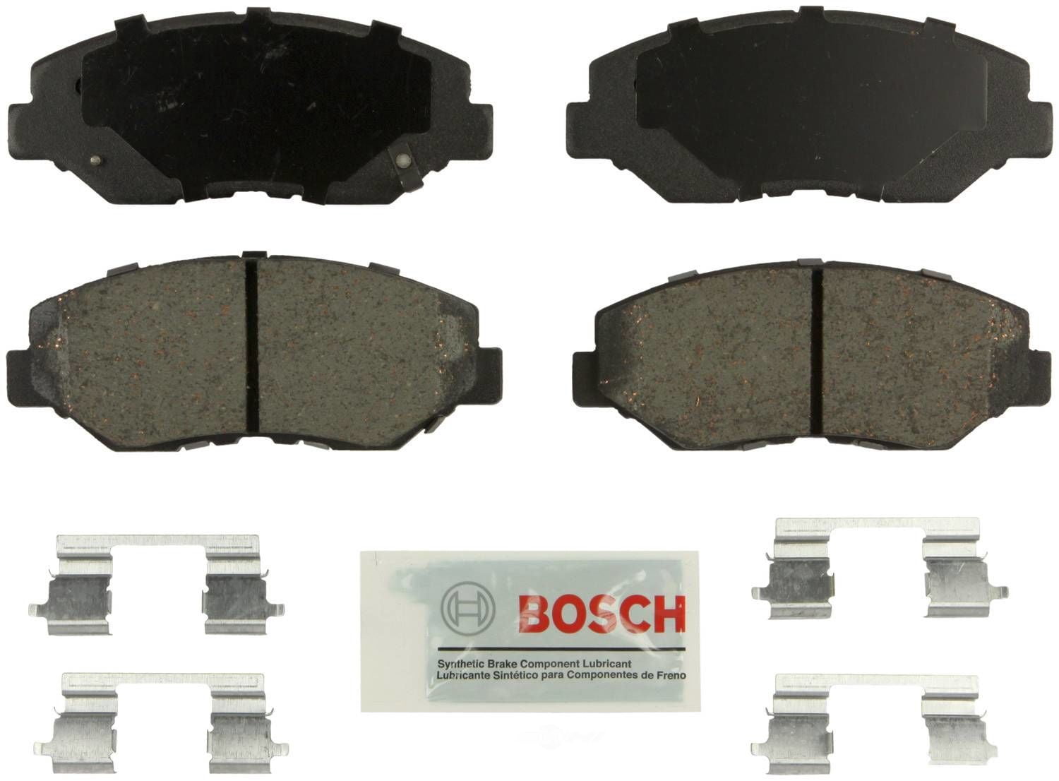 Bosch BE914H Bosch Blue Ceramic Brake Pads with Hardware - Walmart.com