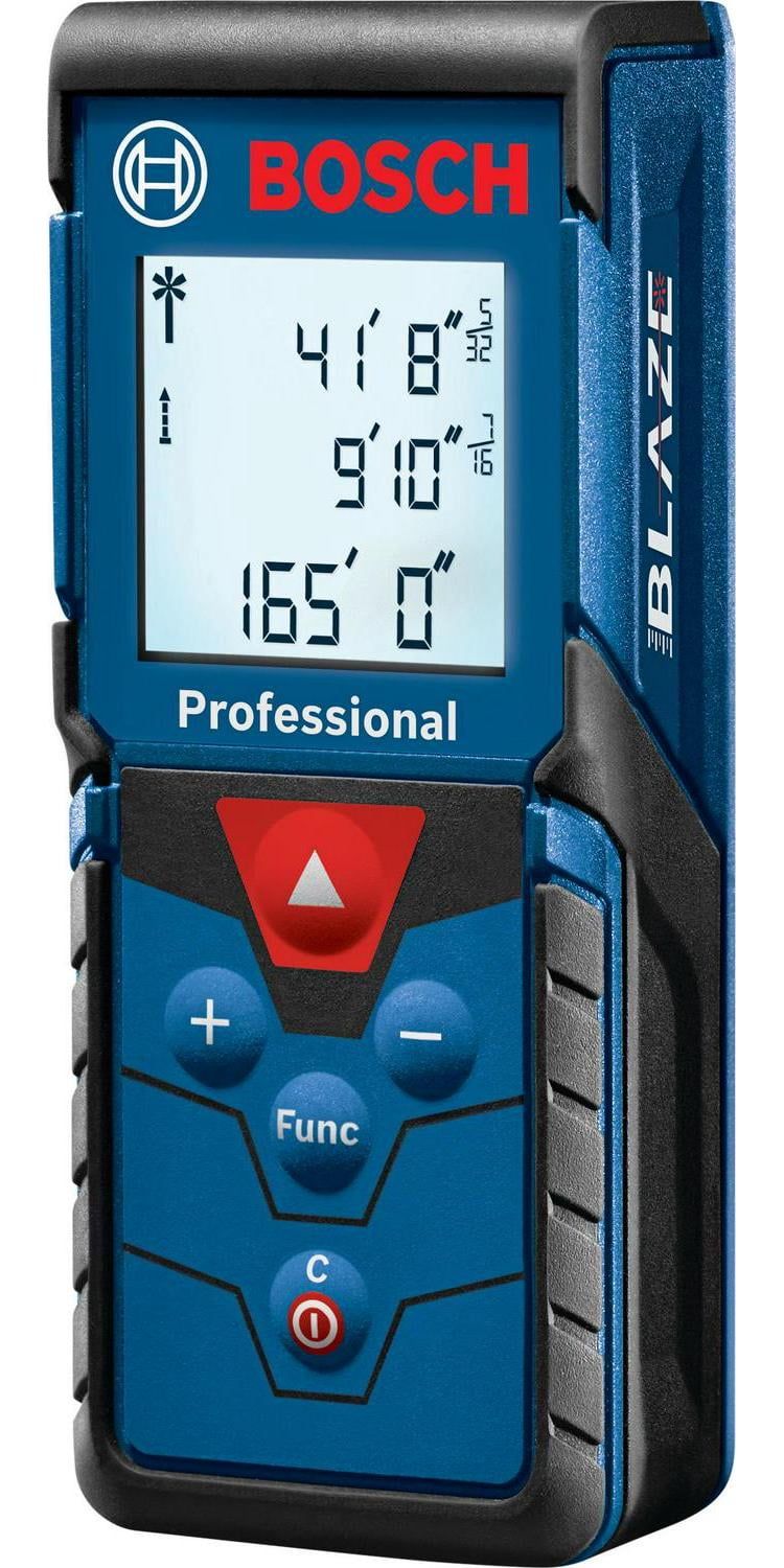 Bosch BLAZE 165-Feet Indoor Red Laser Distance Measurer with Backlit Display - Walmart.com