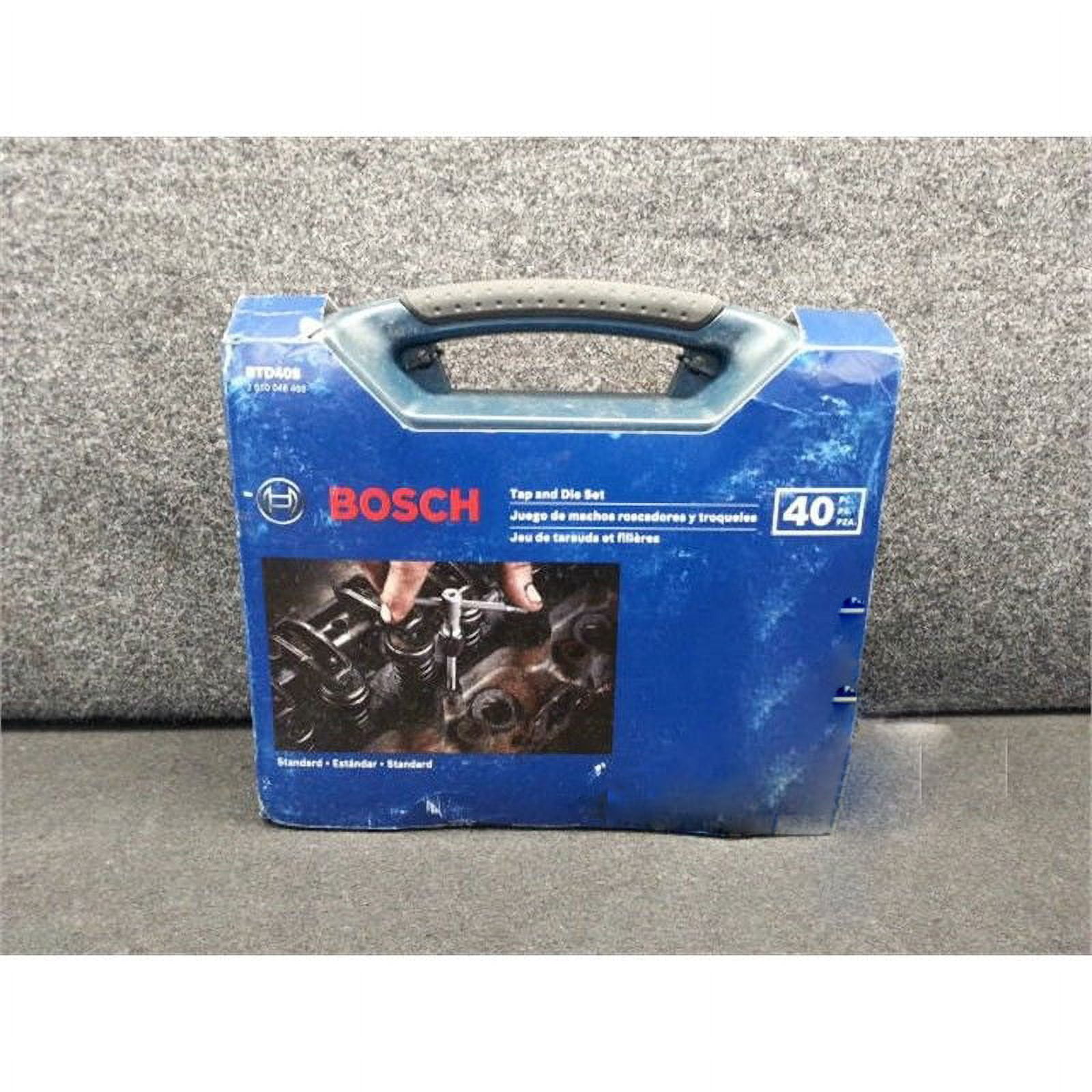 Bosch Genuine 40pc Tap and Die Set - 2610048468 - Walmart.com