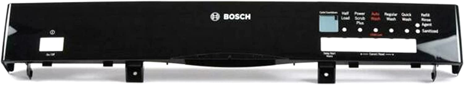 Bosch Genuine OEM 478812 Dishwasher Control Panel - (Black) - Walmart.com