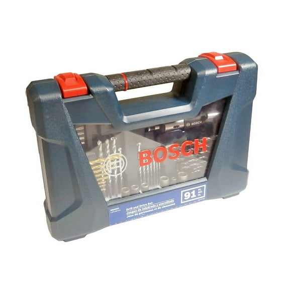 Bosch Genuine OEM 91-Piece Bit Set Drilling and Driving Mixed Set ...