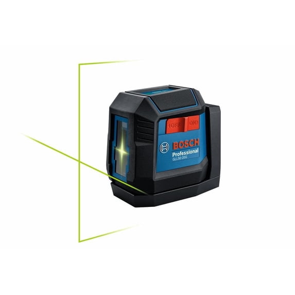 Bosch Green-Beam Self-Leveling Cross-Line Laser With 3.7V 1Ah Battery ...