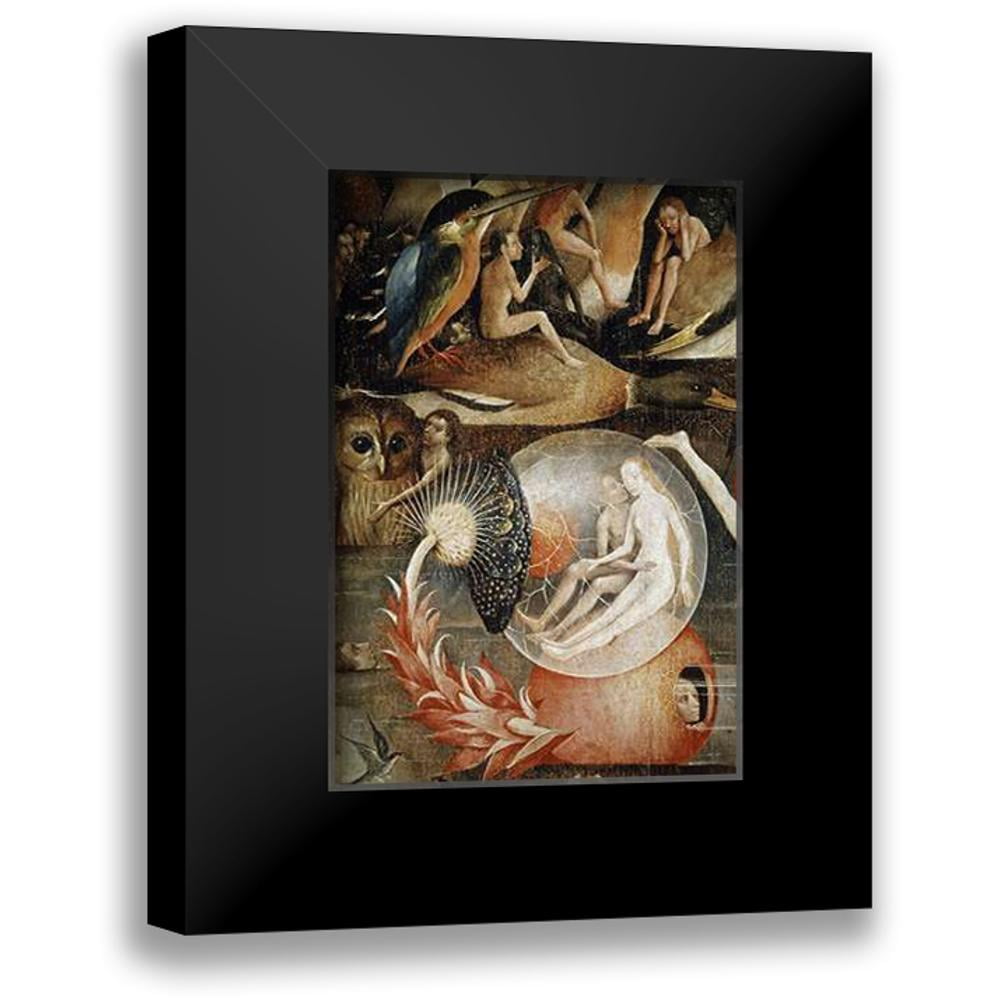 Bosch, Hieronymus 11x14 Black Modern Framed Museum Art Print Titled - Garden of Earthly Delights ...