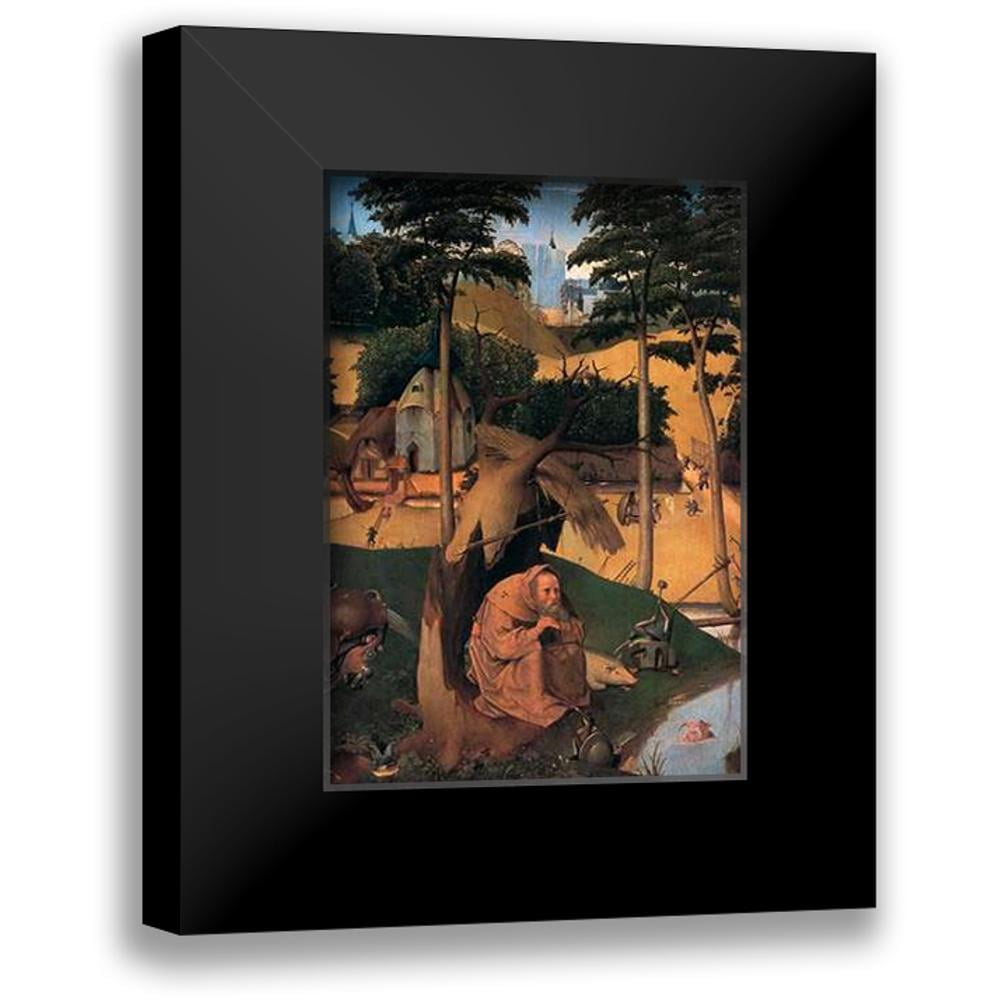 Bosch, Hieronymus 11x14 Black Modern Framed Museum Art Print Titled - Saint Anthony - Walmart.com