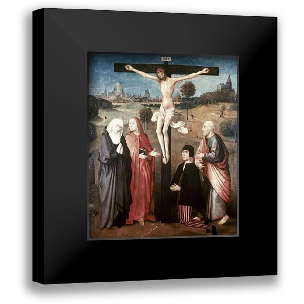 Bosch, Hieronymus 12x14 Black Modern Framed Museum Art Print Titled - Crucifixion - Walmart.com
